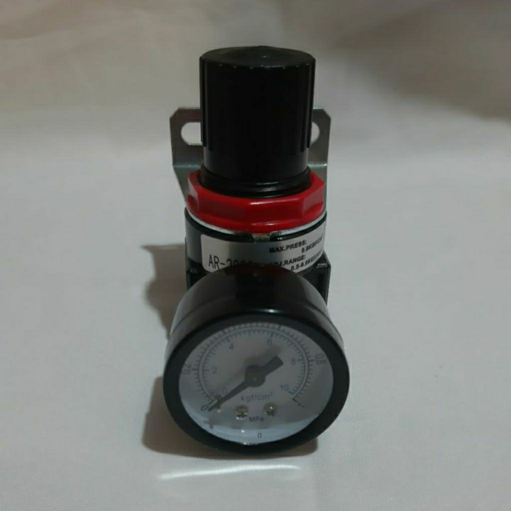 Jual Regulator Kompresor Angin AR2000 1/4 Inch/ Pengaturan Tekanan ...