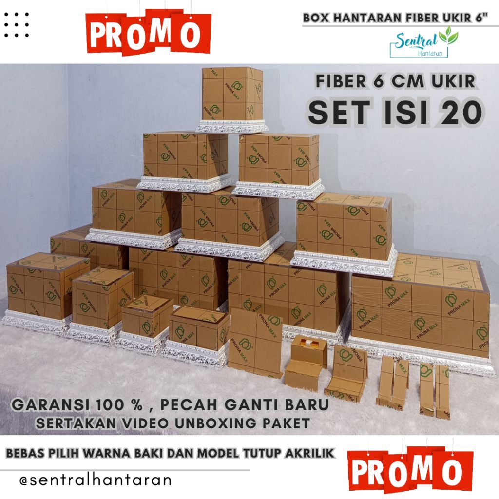 Jual SET ISI 20 FIBER UKIR | BOX HANTARAN | BOX SESERAHAN | Shopee ...