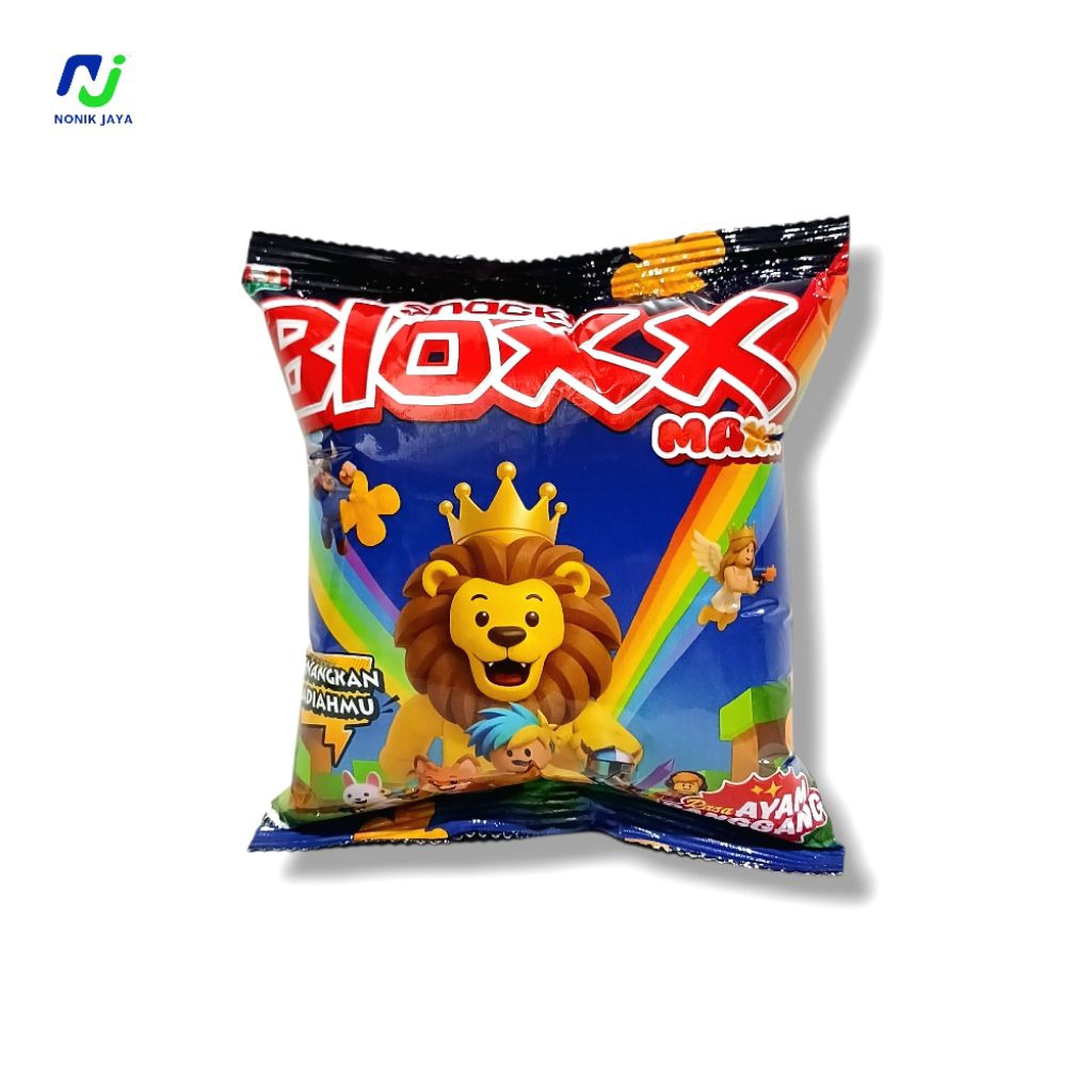 Jual ( SNACK BERHADIAH UANG ) Snack Bloxx Maxx Rasa Ayam Panggang Pack ...