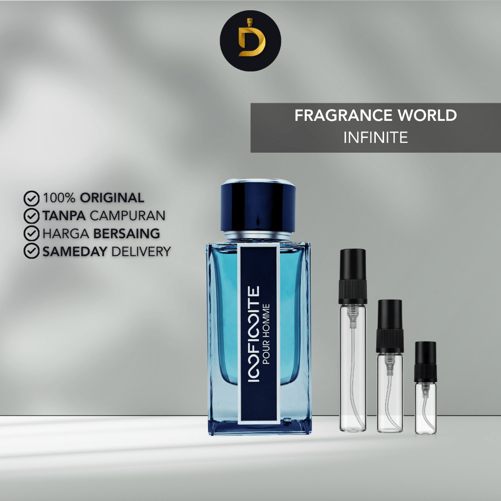 Jual Decant Fragrance world Infinite Pour Homme EDP For Men | Shopee ...