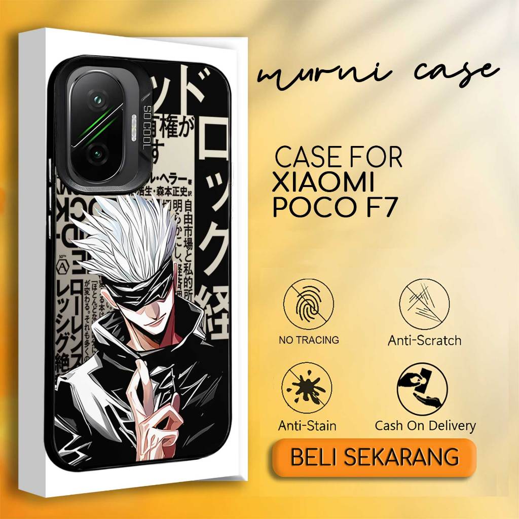Jual CASE XIAOMI POCO F7 - Softcase - HYBRID IMD HOLOGRAM - SO COOL - MOTIF JJK GLOSSY PREMIUM ...