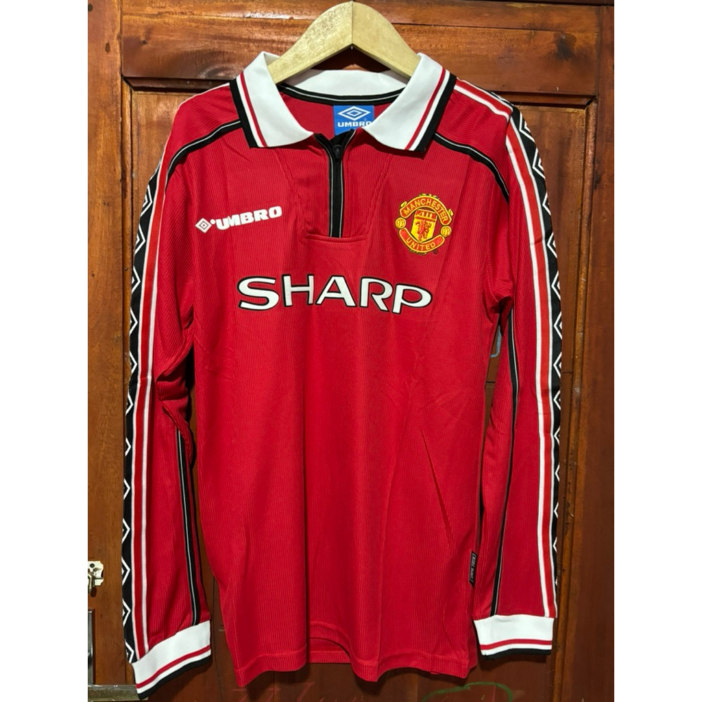 Jual JERSEY MU RETRO LS | Shopee Indonesia