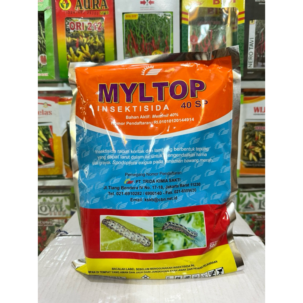 Jual INSEKTISIDA MYLTOP 40sp 500gram - Insektisida Metomil 40sp ...