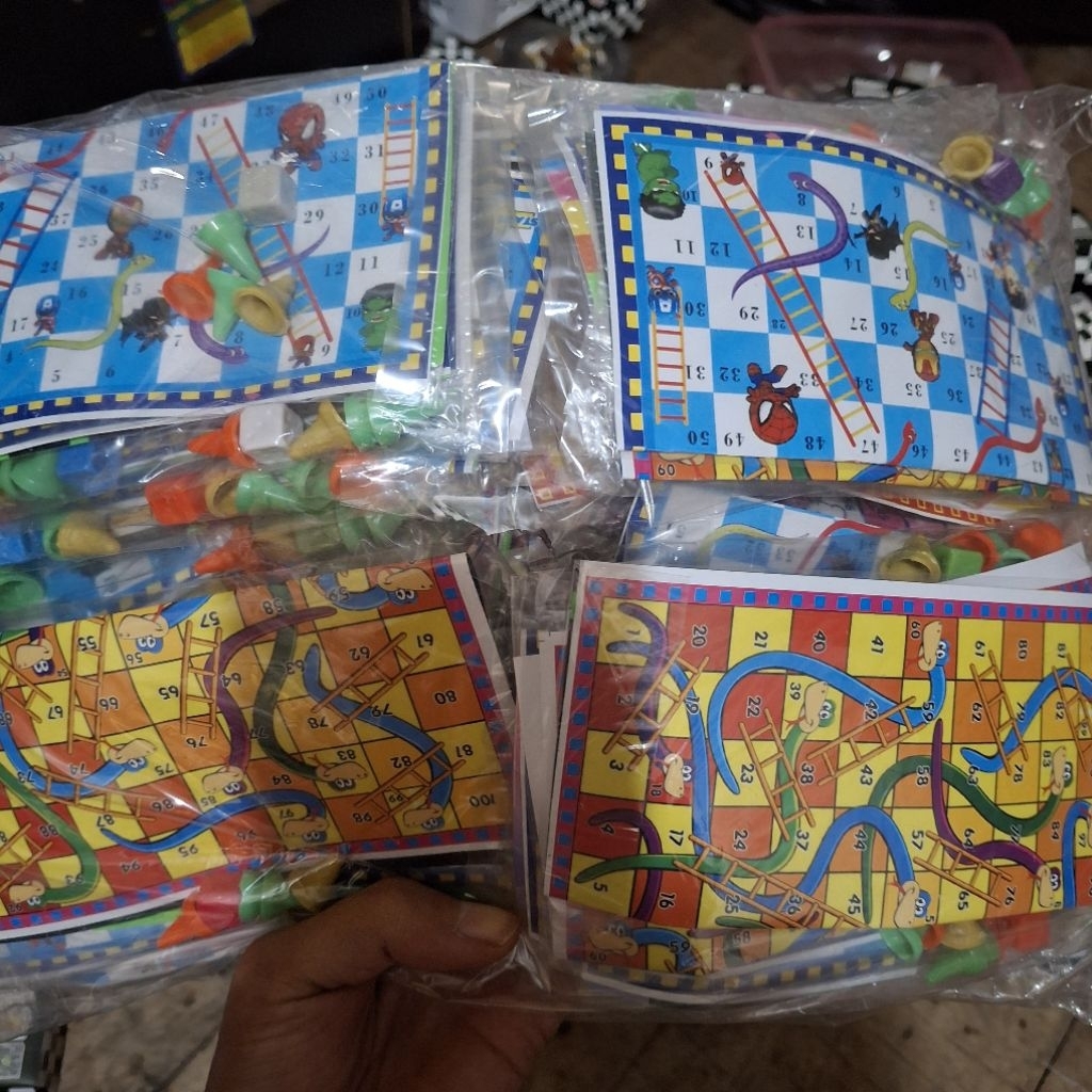 Jual paket usaha mainan anak ular tangga isi 200 pcs | Shopee Indonesia