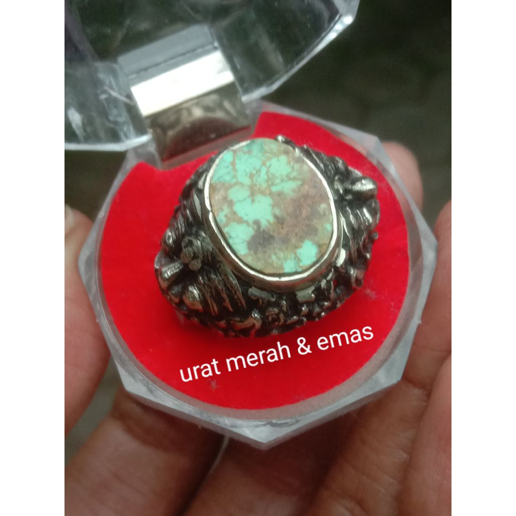 Jual NATURAL PIRUS PERSIA PORCELAIN RING BALI UKIR | Shopee Indonesia