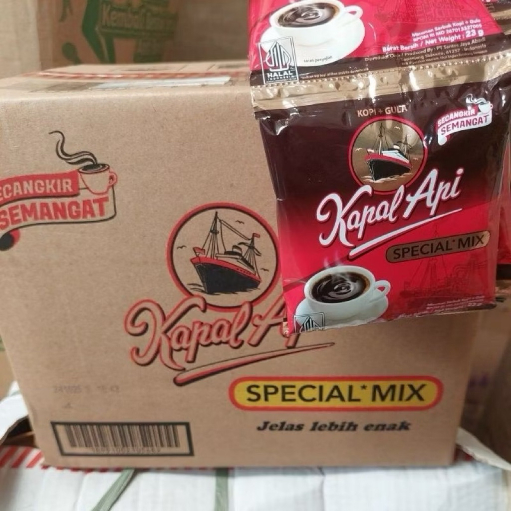 Jual KOPI KAPAL API SPECIAL MIX 1 DUS 12 RENCENG (120 sachet) | Shopee ...