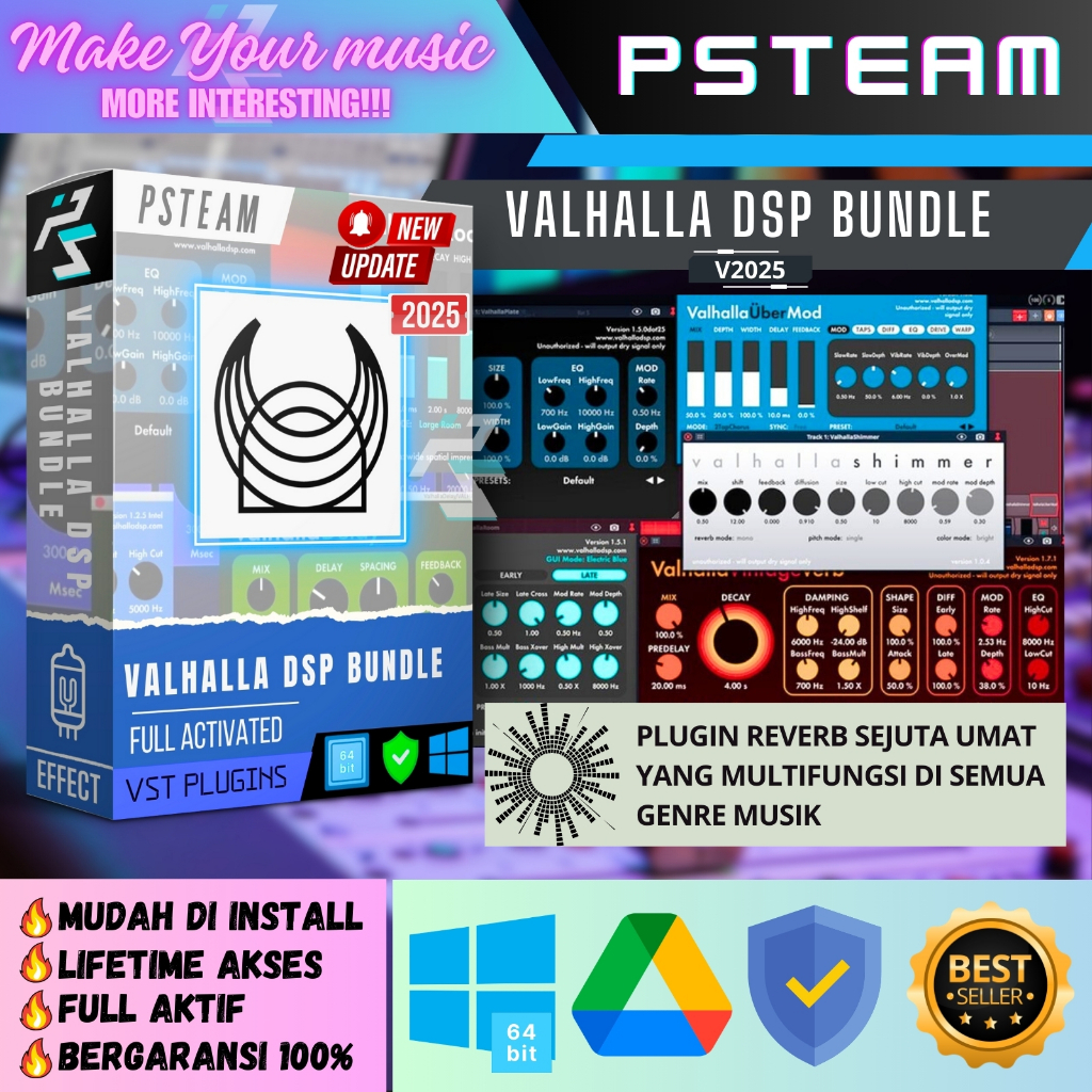 Jual VALHALLA DSP BUNDLE 2025 [ FULL VERSION / FULL ACTIVATED ] | Shopee Indonesia