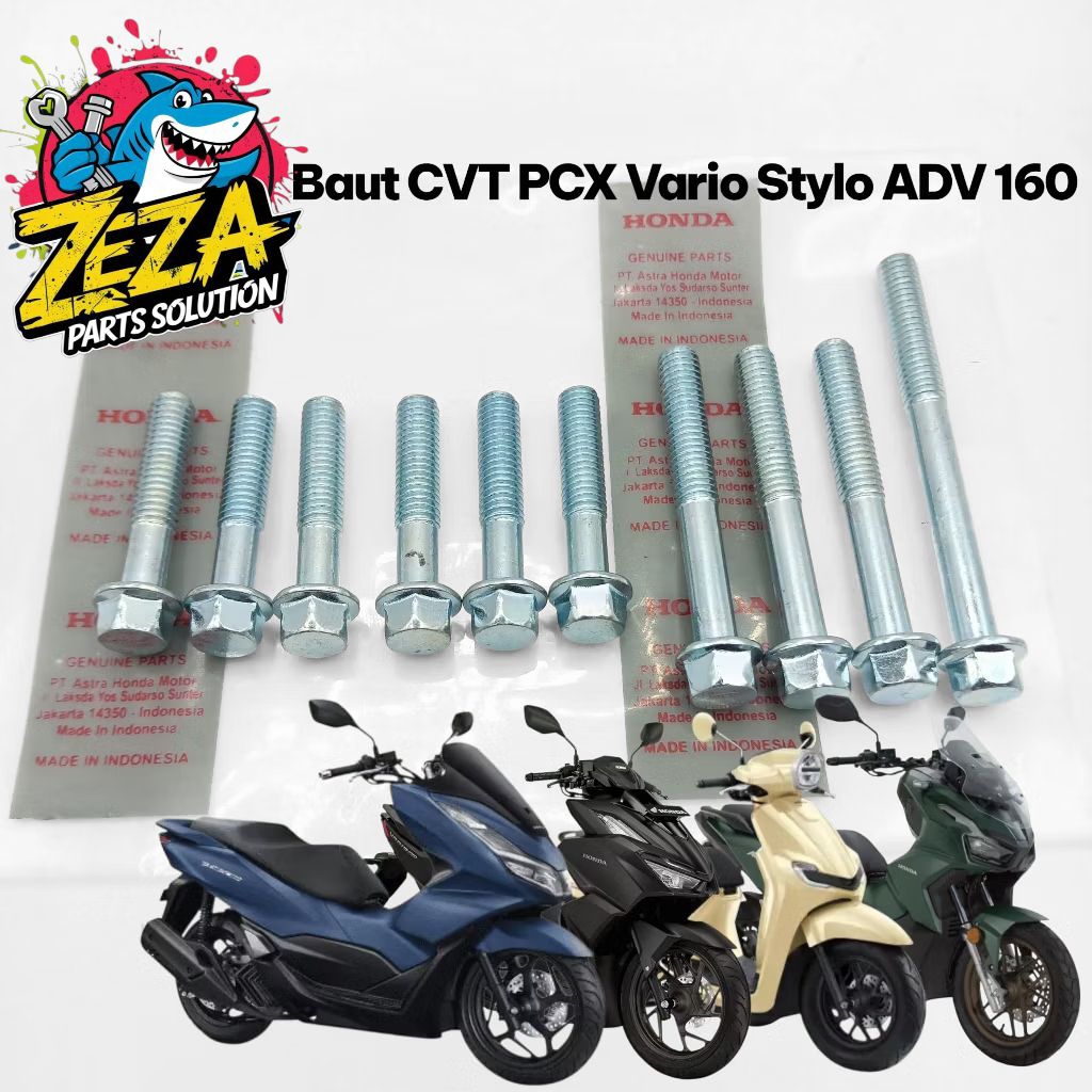 Jual 1 Set Baut Blok CVT HONDA PCX160 ADV160 VARIO160 STYLO Baut CVT ...