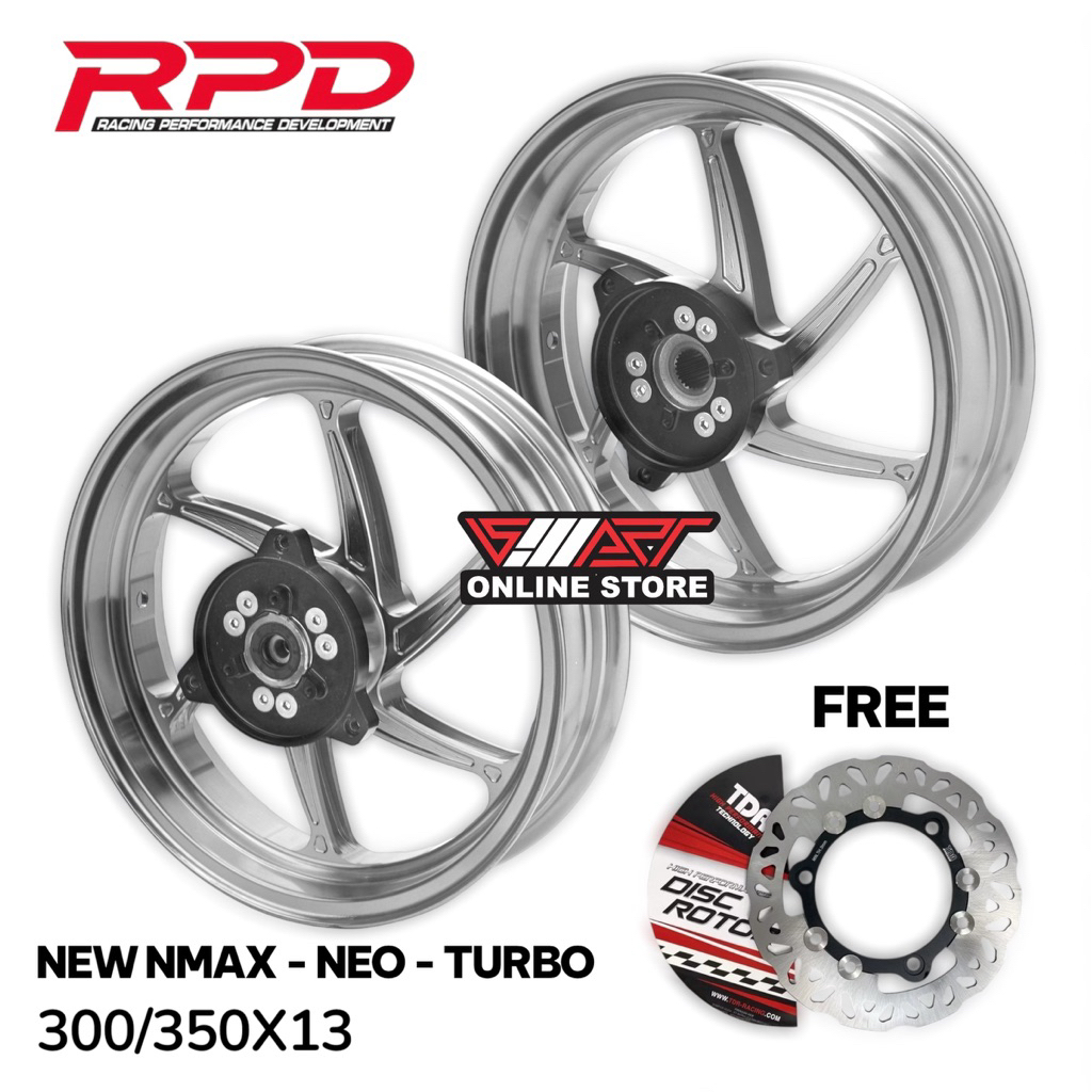 Jual Velg Racing Motor RPD CNC Casting Wheel Set Skyblade For All New ...