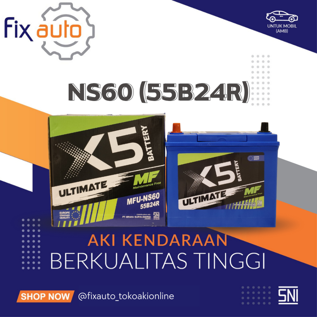 Jual Aki Mobil Xenia, Rush, Ertiga, Civic Series, Avanza, Mazda Vantrerd Series, Pajero Aki ...