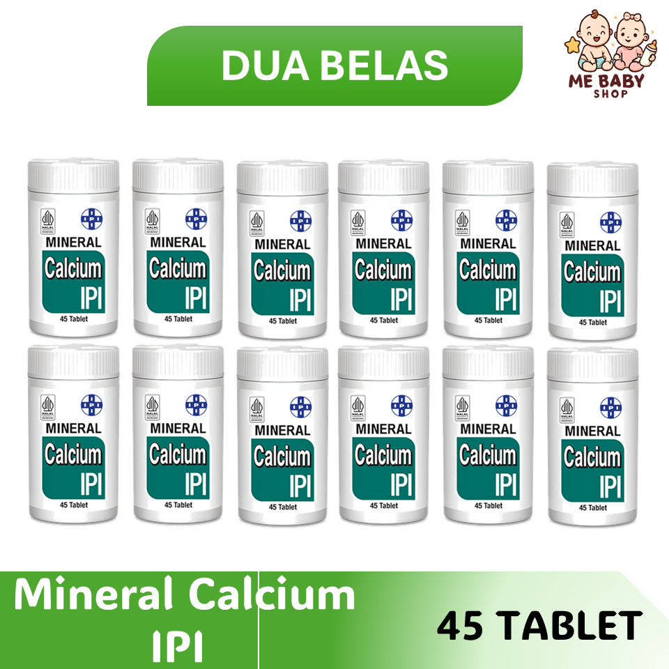 Jual MINERAL CALCIUM 45 TABLET IPI - PAKET DUA BELAS | Shopee Indonesia