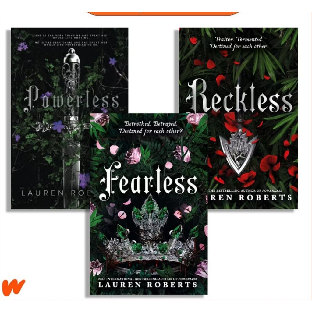 Jual paket hemat 3 buku (engglis version) fearless + powerless ...