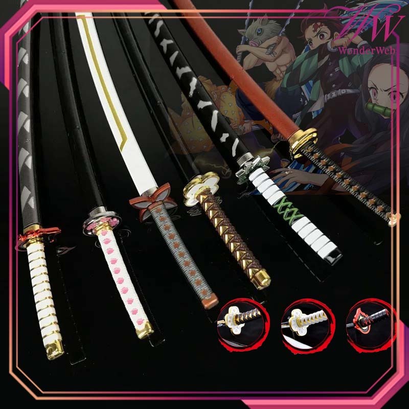 Jual 25cm Mainan Miniatur Pedang Nichirin Demon Slayer Figure Anime ...