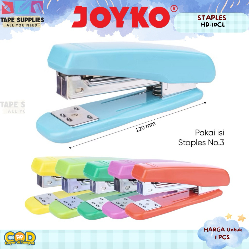 Jual (Ukuran Besar) Stapler Joyko HD-50CL – Stapler Kantor Besar 120mm ...