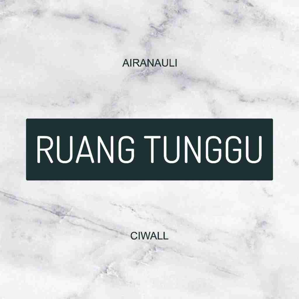 Jual Akrilik Sign RUANG TUNGGU RUANGAN | Papan Tanda Acrylic Hitam ...