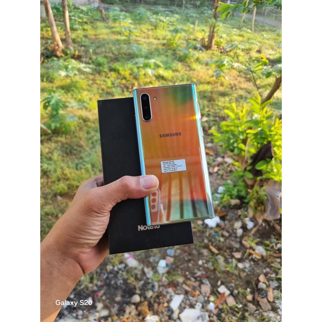 Jual SAMSUNG NOTE 10 RAM 8 256 SECOND BEKAS | Shopee Indonesia