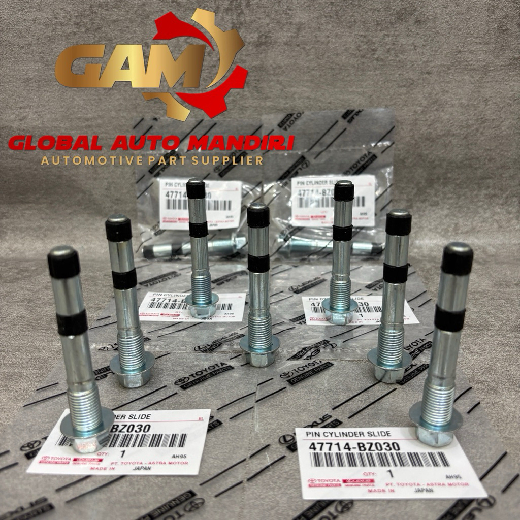 Jual Baut Pin Kaliper bagian Bawah / Bolt Pin Caliper Low + Seal Toyota ...