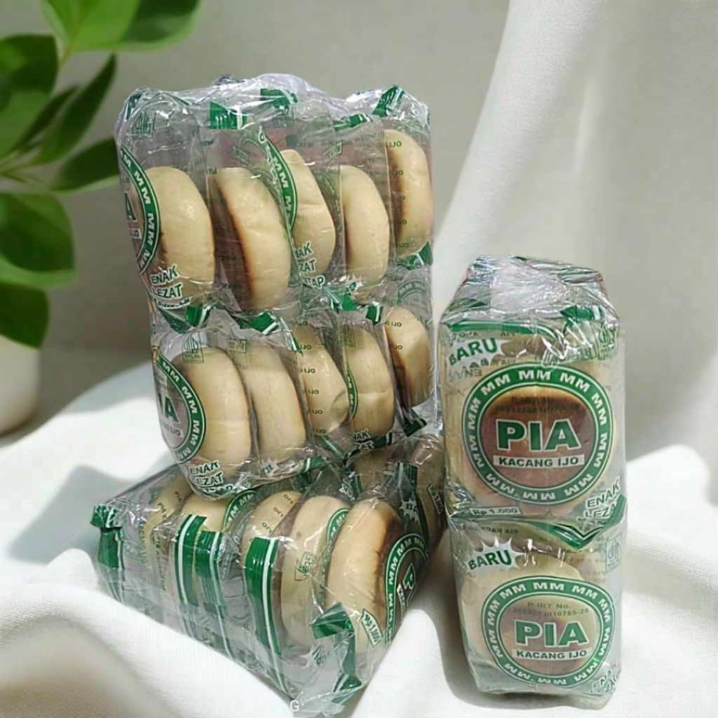 Jual Roti Pia Rasa Kacang Ijo 1 Bungkus Isi 10Pcs | Shopee Indonesia