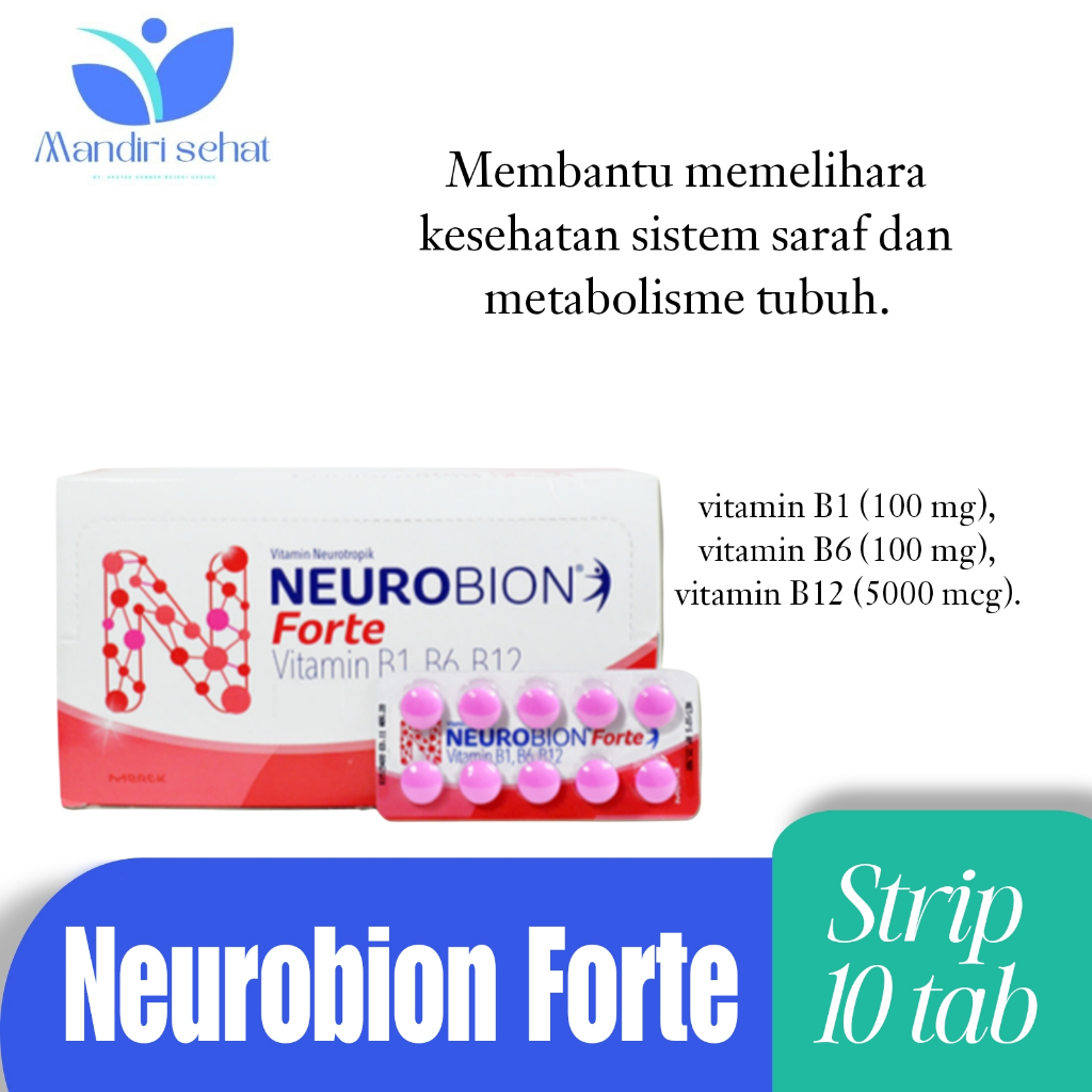 Jual Neurobion Forte - Suplemen Kesehatan Saraf | Shopee Indonesia