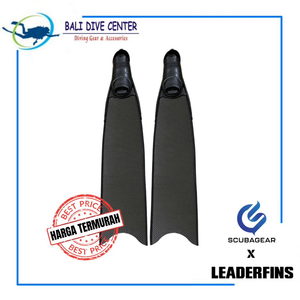 Jual LEADERFINS FOOT POCKET + SCUBAGEAR BLADE Pure Carbon Forza Foot ...