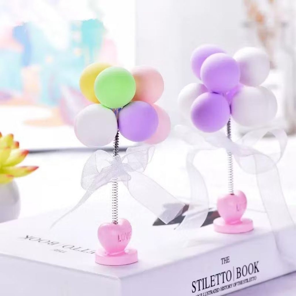 Jual {BG} Topper Balon Hiasan Kue Ulang Tahun Pesta Bayi shower ...