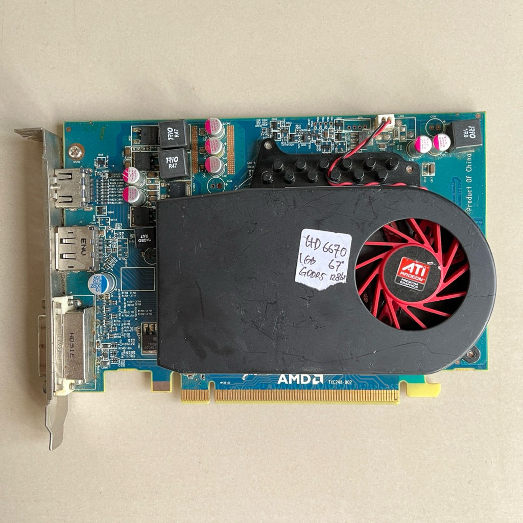 Jual VGA AMD RADEON HD 6670 1GB 128BIT GDDR5 | Shopee Indonesia