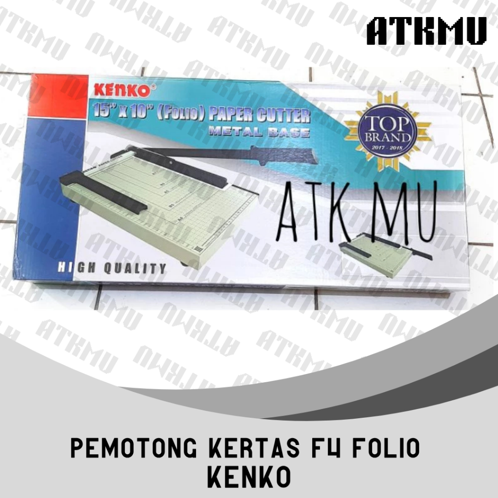 Jual Pemotong Kertas KENKO F4 Folio / Paper Trimmer 10"×15" Paper ...