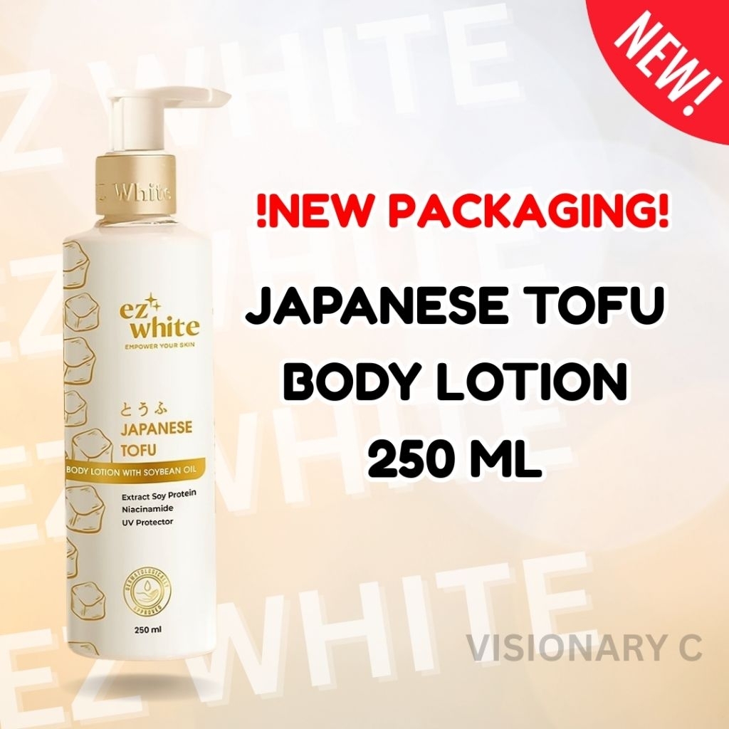 Jual HAND BODY LOTION EZ White Japanese Tofu Lotion Pemutih 250ml BPOM ...