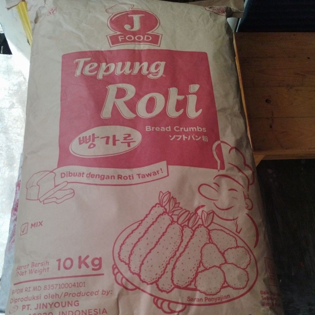 Jual tepung roti/bread crumbs mix 2 warna 10kg merk Jfood | Shopee ...