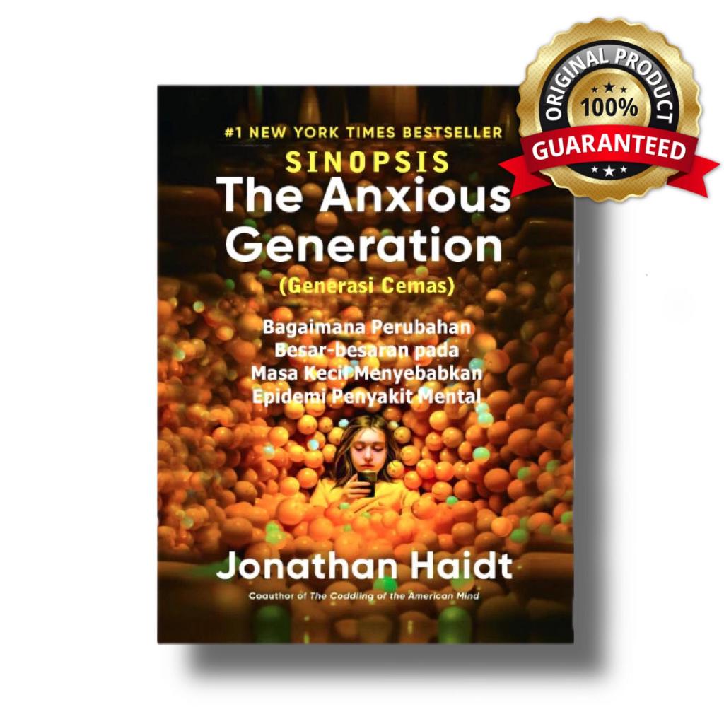 Jual Buku The Anxious Generation - Generasi Cemas - Jonathan Haidi ...