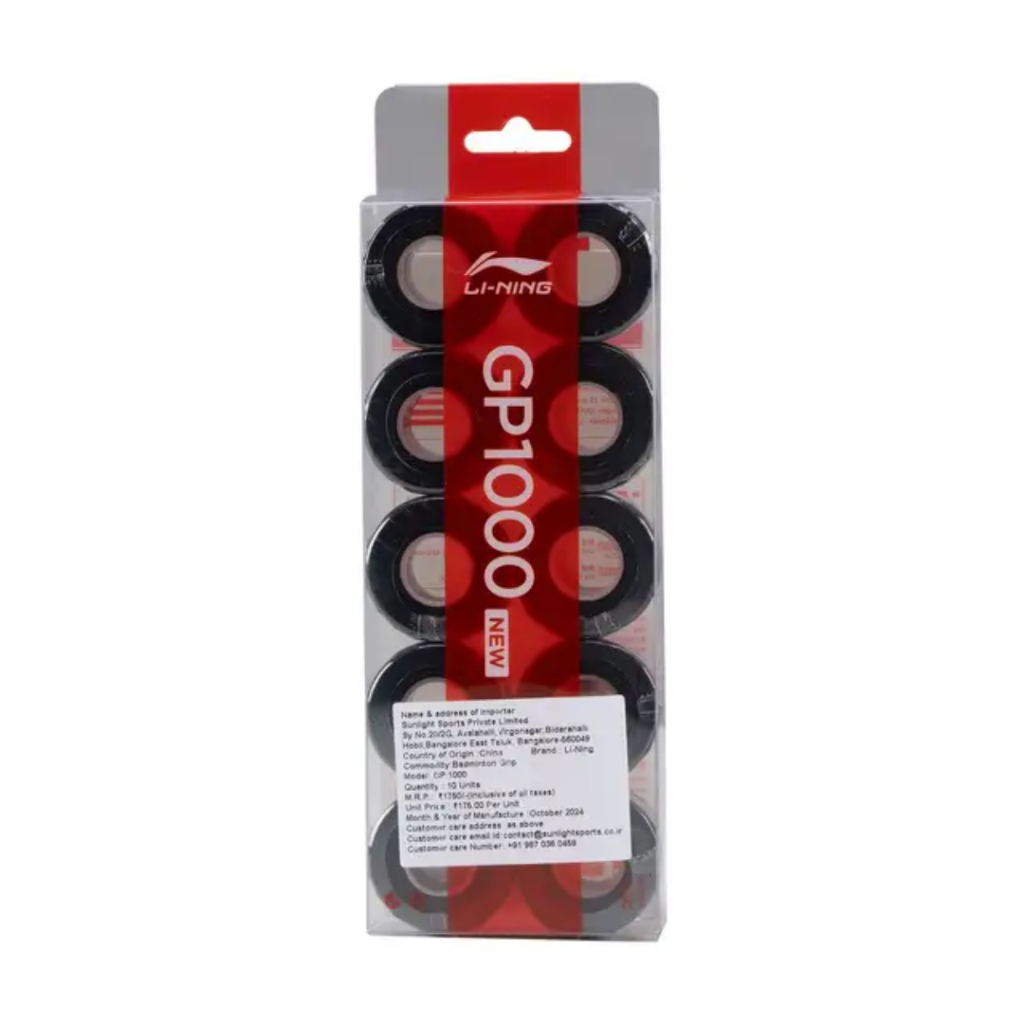 Jual Lining Grip Badminton GP 1000 ASJU005 10 in 1 | Shopee Indonesia