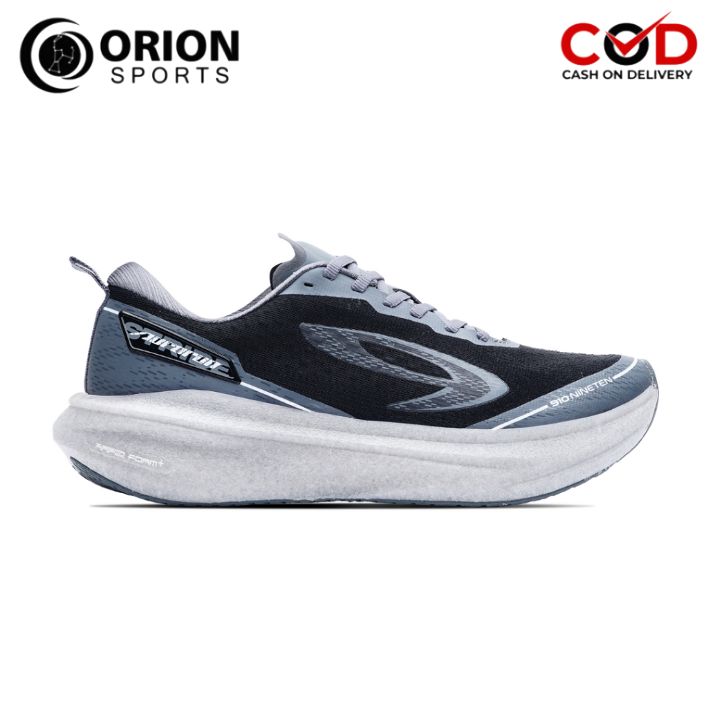 Jual SEPATU RUNNING 910 NINETEN AURORUN STRIDE - HITAM/ABU - ABU TUA ...