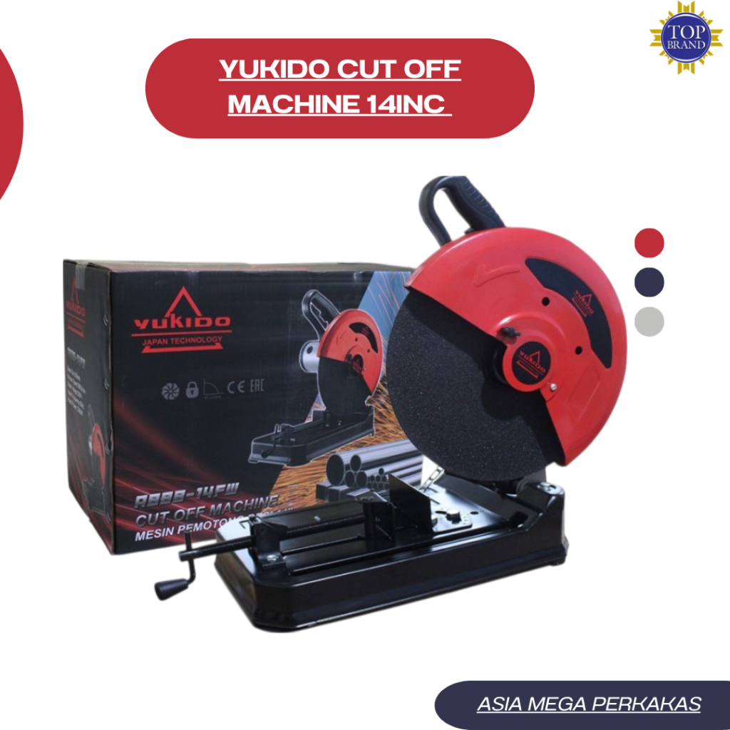 Jual YUKIDO Cut-Off Machine 14 inch / CUT OFF SAW / Mesin Pemotong Besi ...