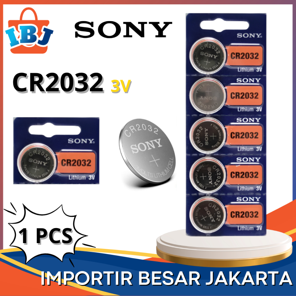 Jual ORIGINAL! Baterai Batre Batrai Batrei CMOS Sony CR2032 Laptop PC ...