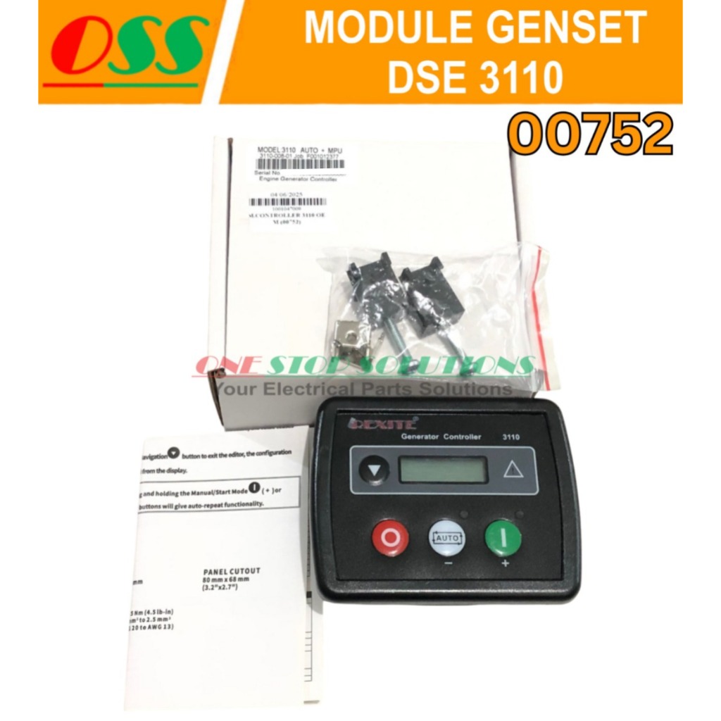 Jual MODULE GENSET CONTROLLER OEM 3110 REPLACEMENT DSE3110 DSE 3110 ...