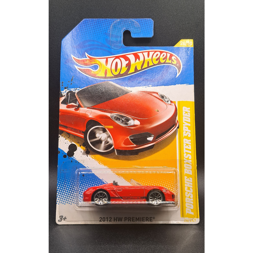 Jual 2012 Hot Wheels - Porsche Boxster Spider - Red | Shopee Indonesia