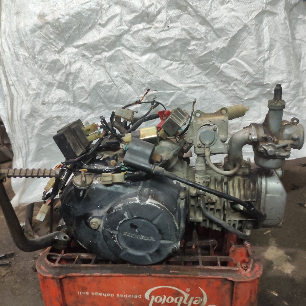 Jual engine mesin fullset honda revo fit karbu pnp revo absolute ...