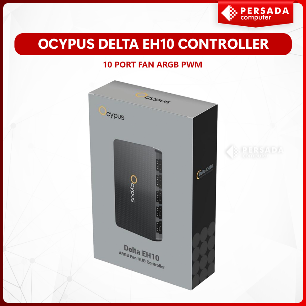 Jual Ocypus Delta EH10 Controller 10 Port 4 Pin PWM Fan ARGB PWM Hub ...
