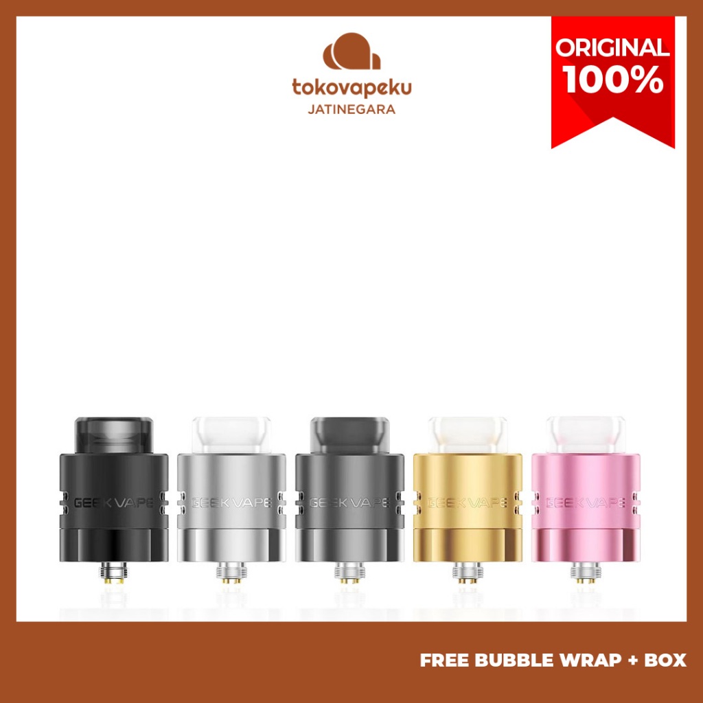 Jual TSUNAMI REBORN Z RDA DUAL COIL RDA TSUNAMI 24MM ORI by GEEKVAPE | Shopee Indonesia