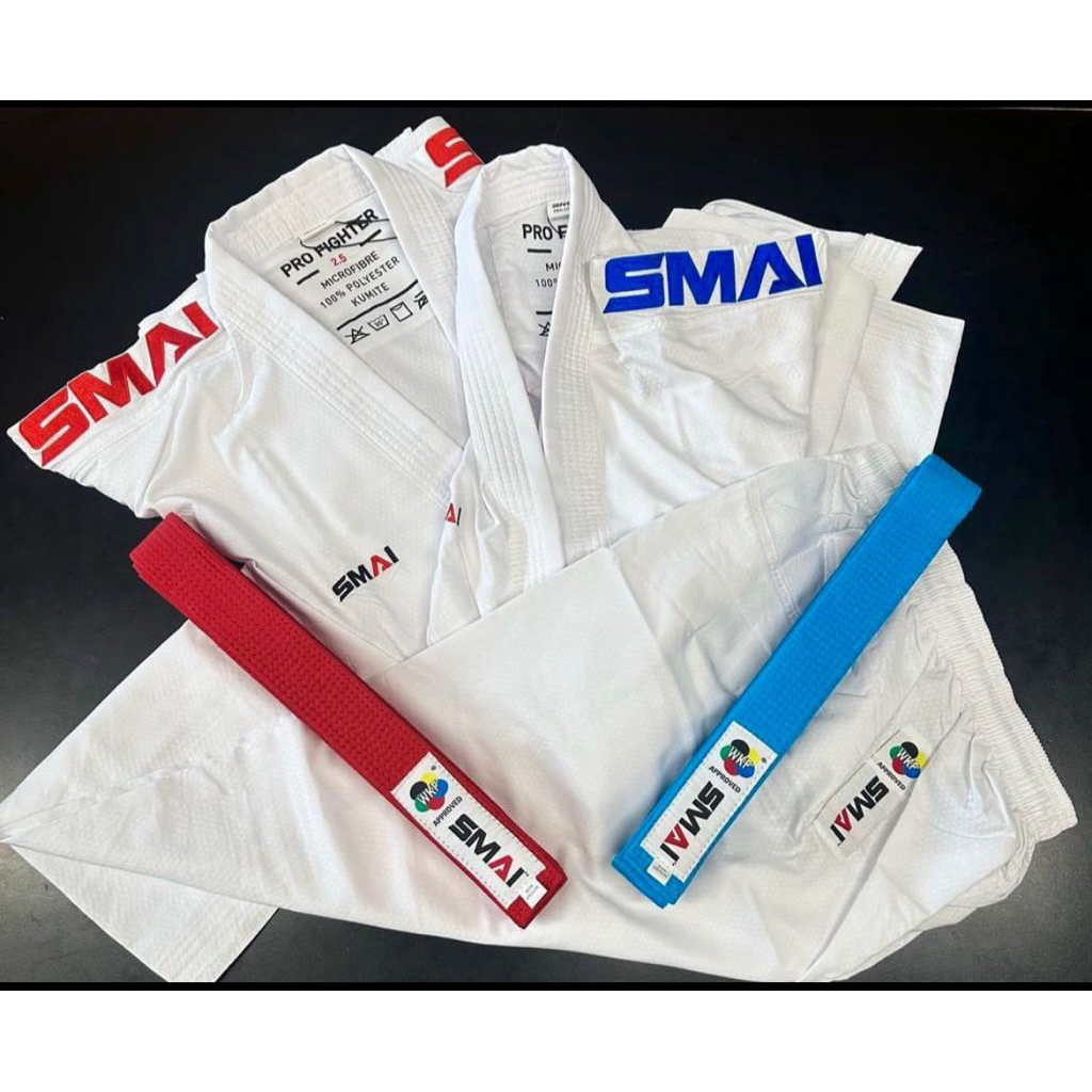 Jual Saya menjual WKF APPROVED SMAI Pro Fighter Karate-gi KUMITE 2in1 ...