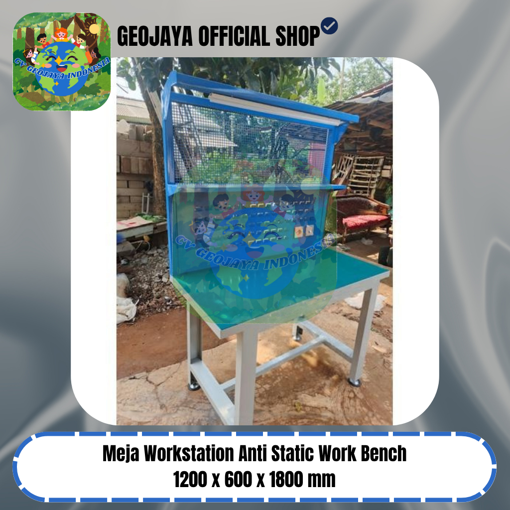 Jual Meja Workstation Anti Static Work Bench - 1200 x 600 x 1800 mm ...