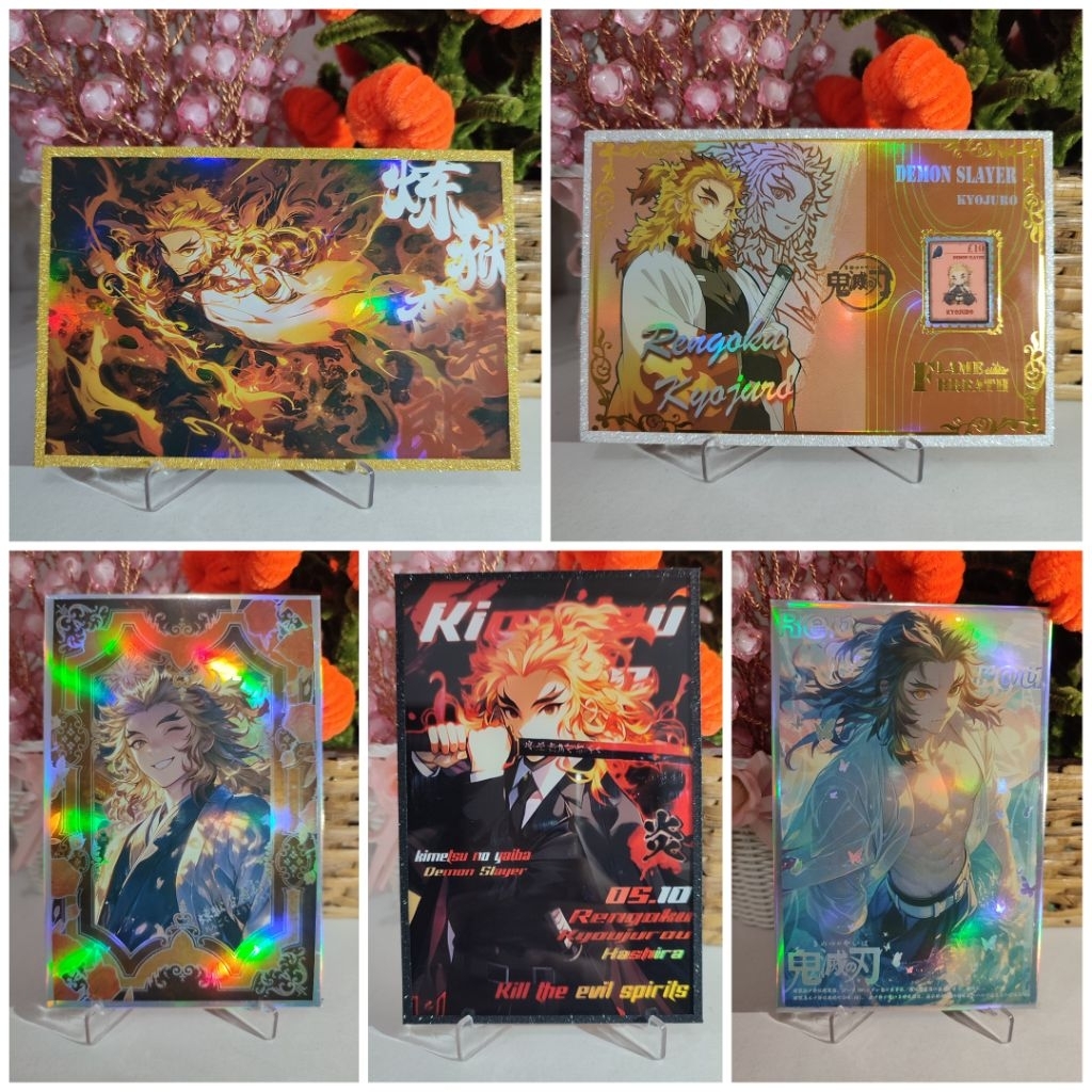 Jual [Rengoku] Demon Slayer A6 Shikishi Card | Shopee Indonesia
