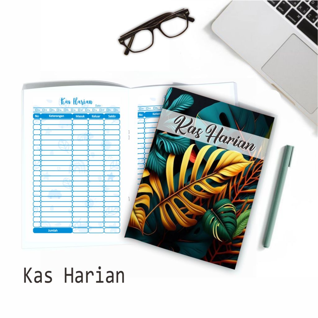 Jual Kas Harian / Financial Planner / Weekly Planner / Weekly Meal ...