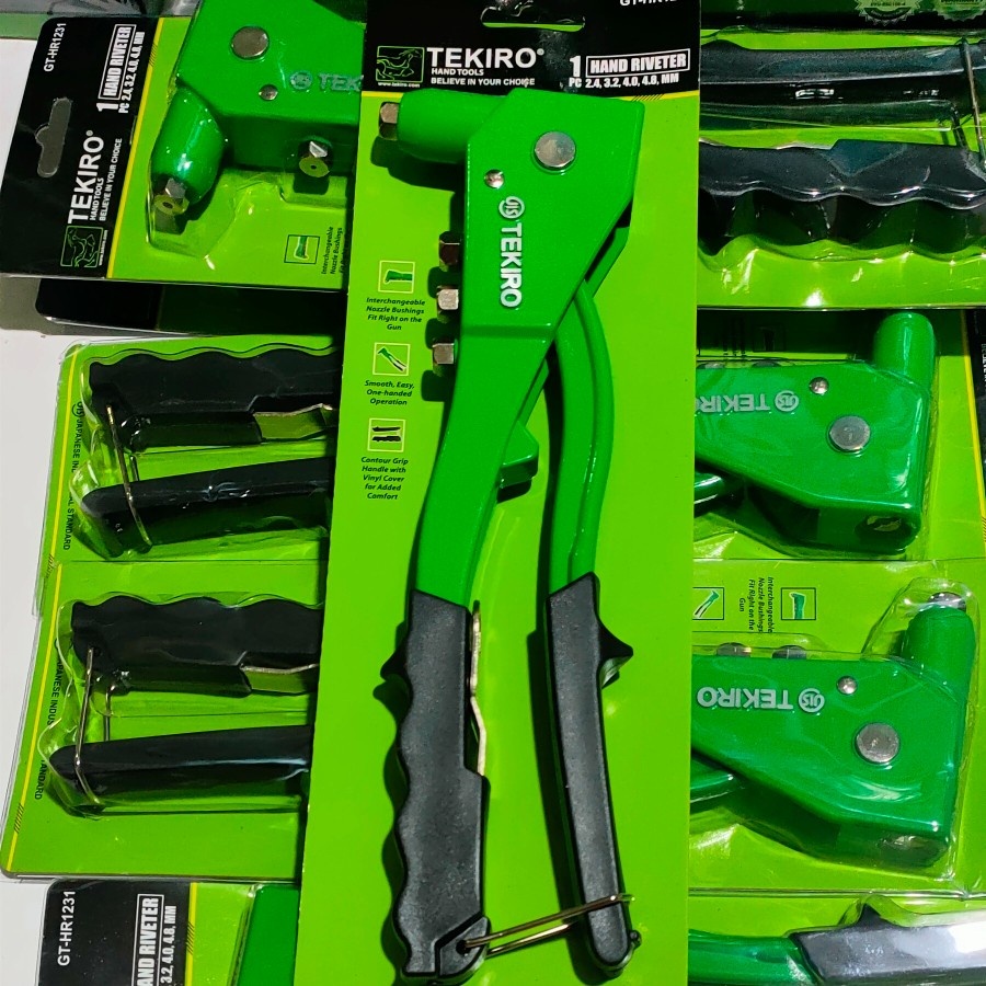 Jual TEKIRO Tang Rivet Alumunium Tembakan Gun Stang Rifet Ripet Besi ...