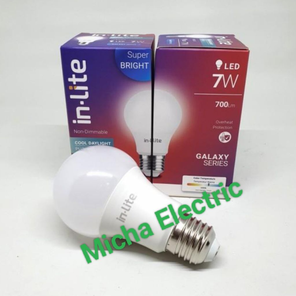 Jual INLITE Lampu Bohlam / LED Buld 3w 5w 7w 9w 12w 15w 18w E27 ...