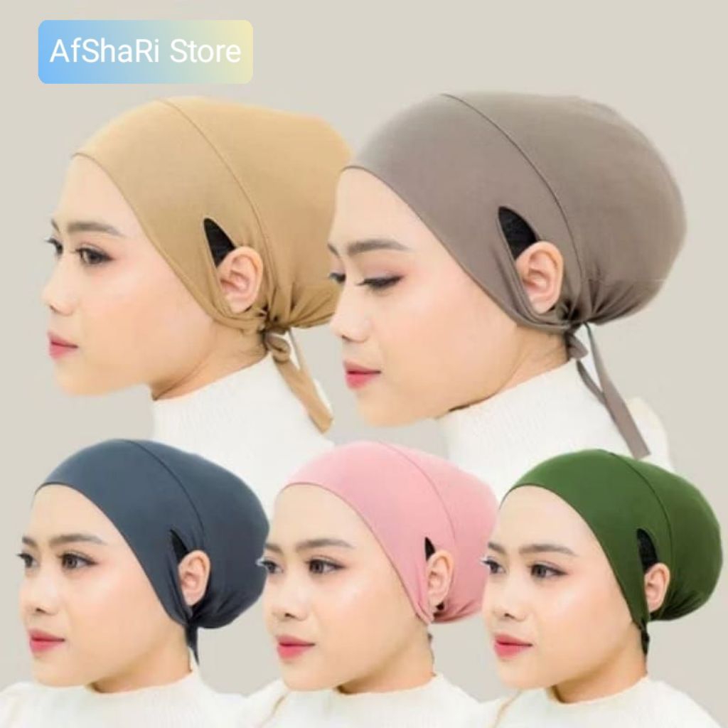 Jual AFSHARI STORE - Ciput Anti Budeg Lubang Telinga Jersey Spandek ...