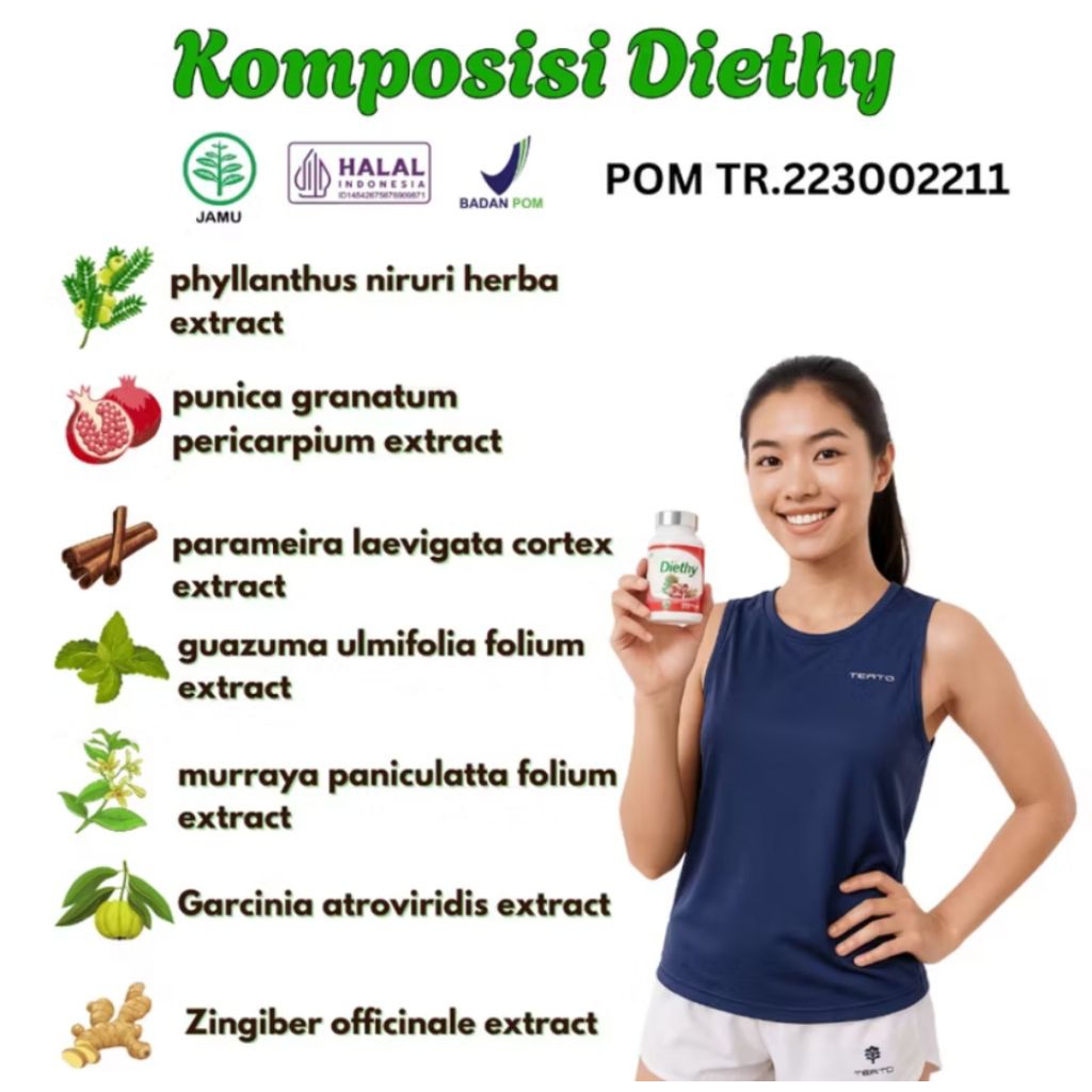 Jual (PELANGSING BADAN)DIETHY suplemen pelangsing dan penurun berat ...