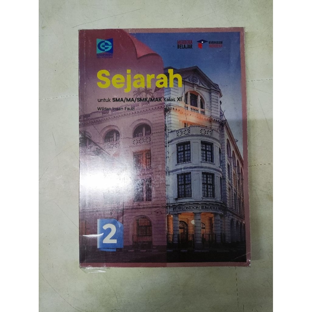 Jual Buku Sejarah Kelas 11 untuk SMA/MAK Kurikulum Merdeka Grafindo ...