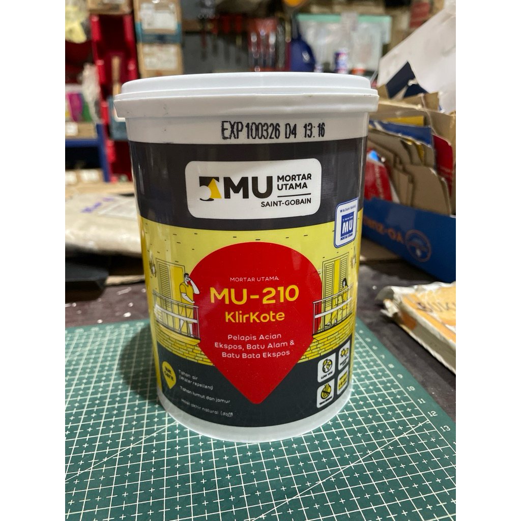 Jual MU 210 klirkote pelapis acian ekspos , batu alam , batu bata ...