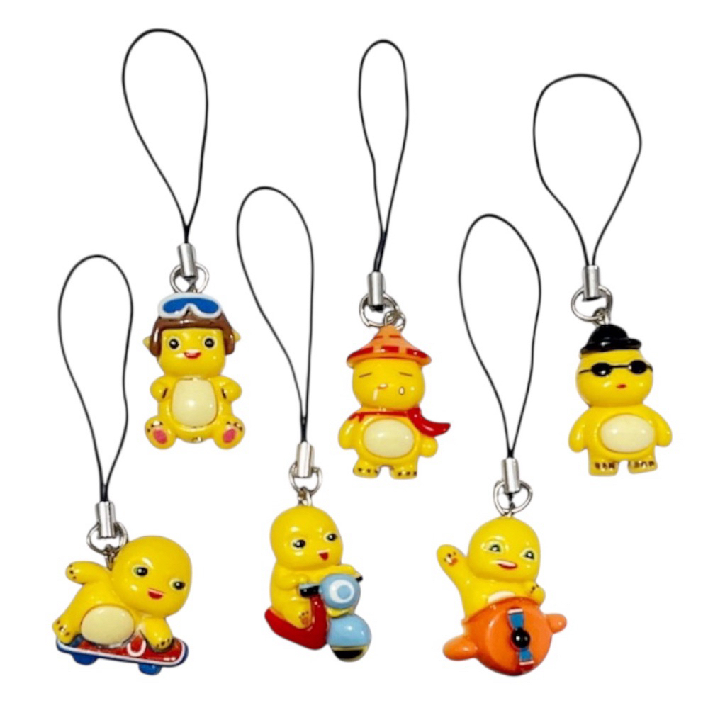 Jual Charm HP Karakter Dino Kuning Lucu Clay Handmade Phonecharm ...